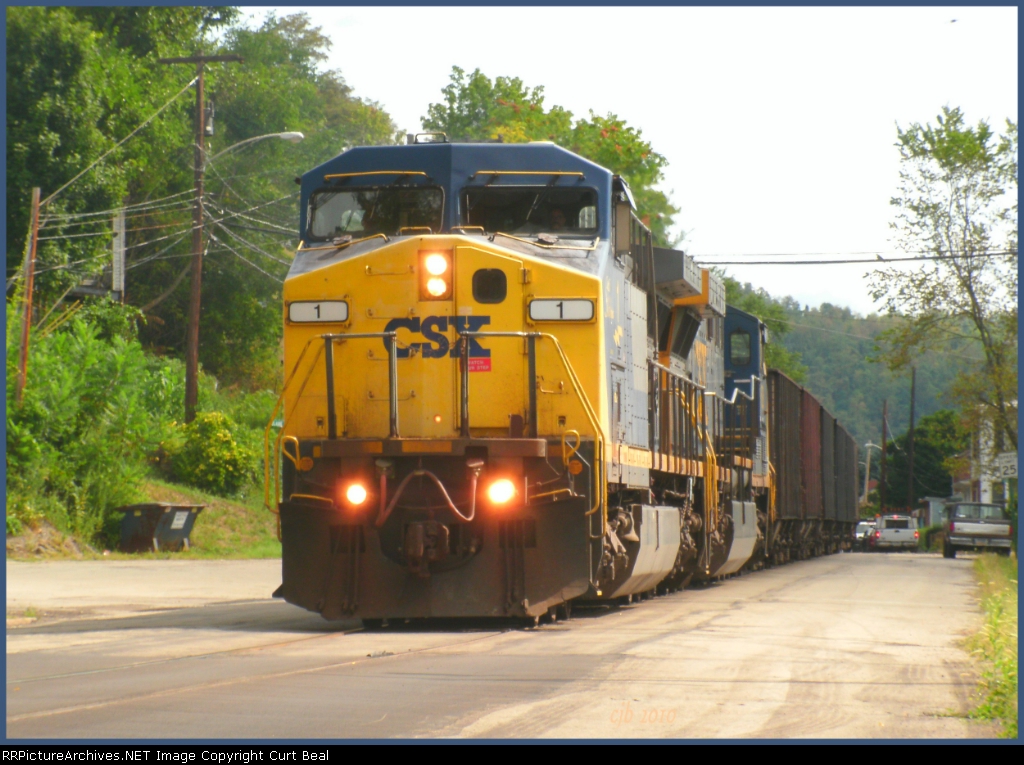CSX 1, Spirit of West Virginia